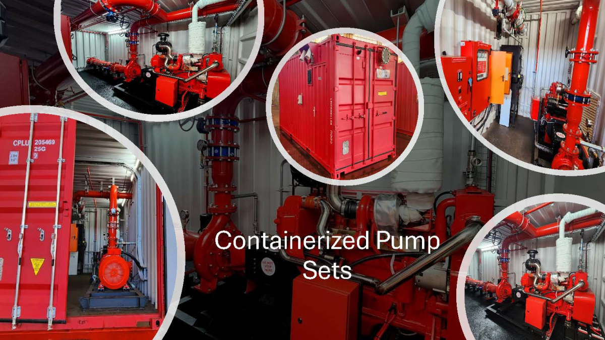 Containerized Pump Sets - Amakosi Fire Pumps